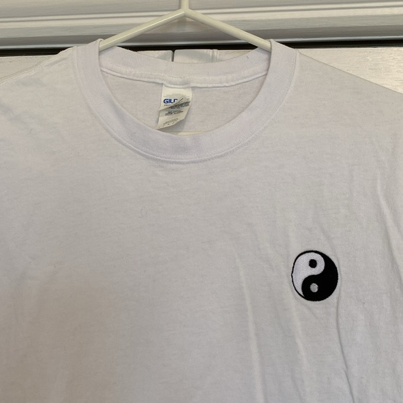 Gildan | Tops | Yin Yang Oversized Tee | Poshmark
